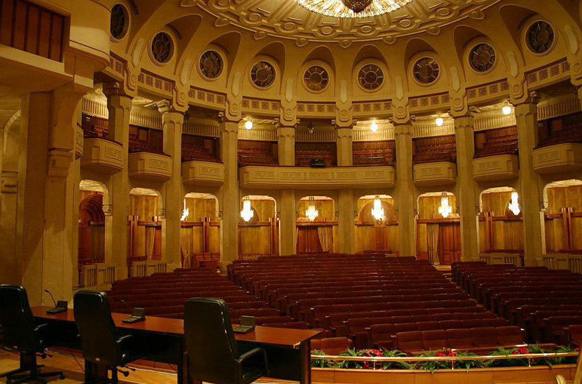 Palace of the Parliament Rotunda Interior - The Gate