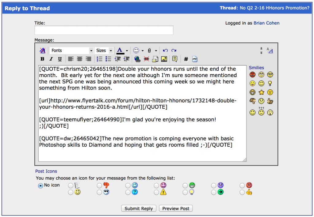 How to Customize the Order of Multi-Quotes on FlyerTalk and InsideFlyer ...