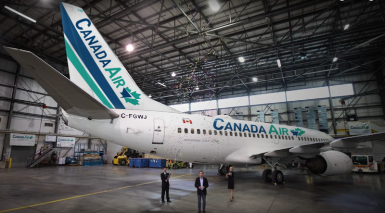 WestJet Rebrands as Canada Air For 150th Birthday of Canada - The Gate
