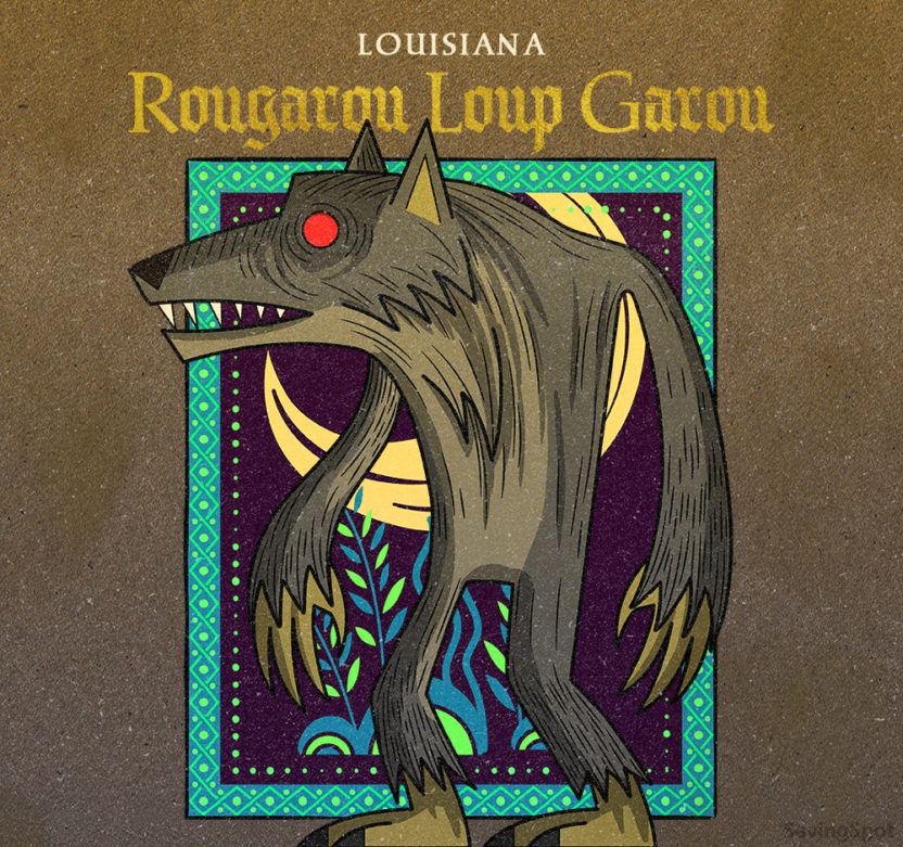 18_Louisiana_Rougarou_Loup Garou - The Gate