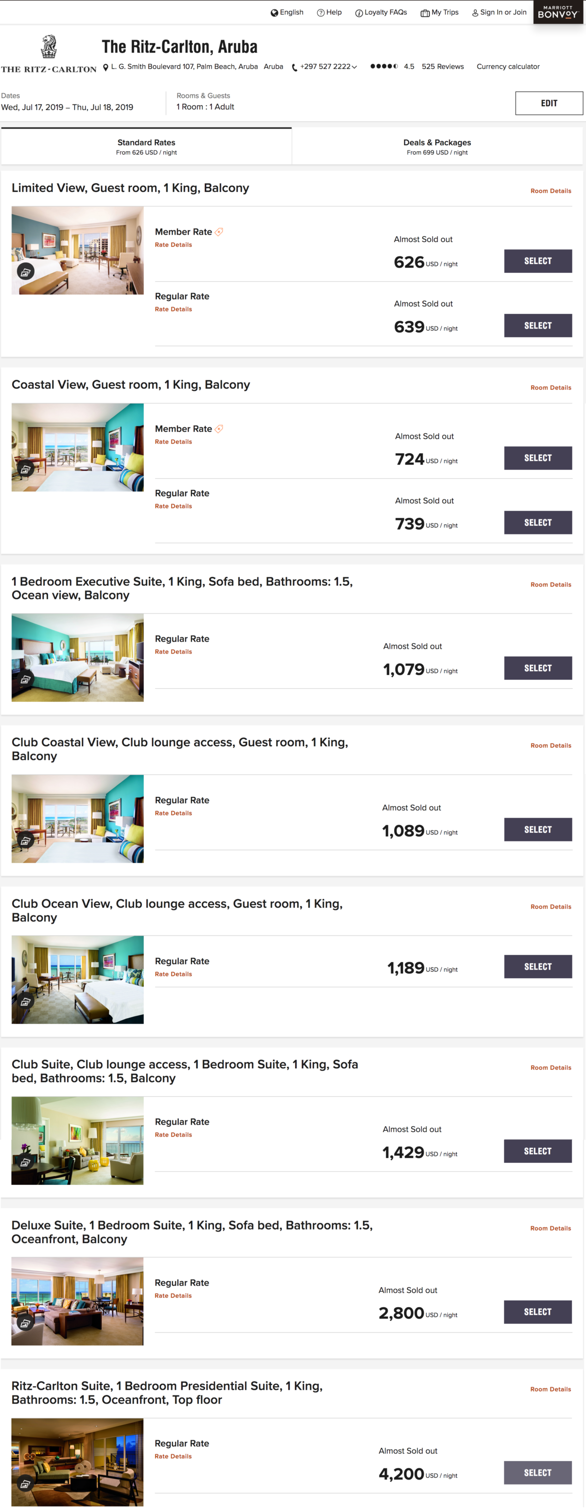 Even Worse: Mandatory Resort Fees as Percentage of Room Rate - The Gate