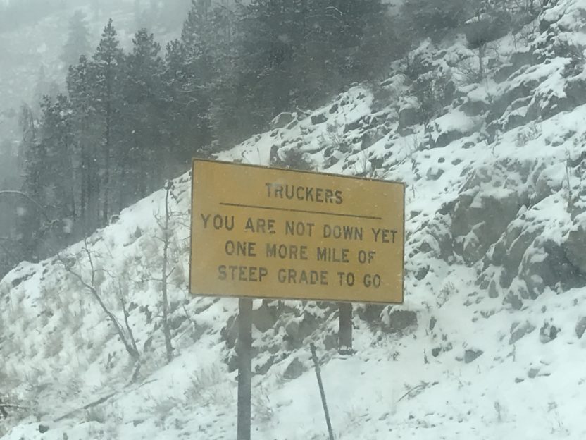 Photographs of Unique Highway Signs in Colorado — With Complete ...