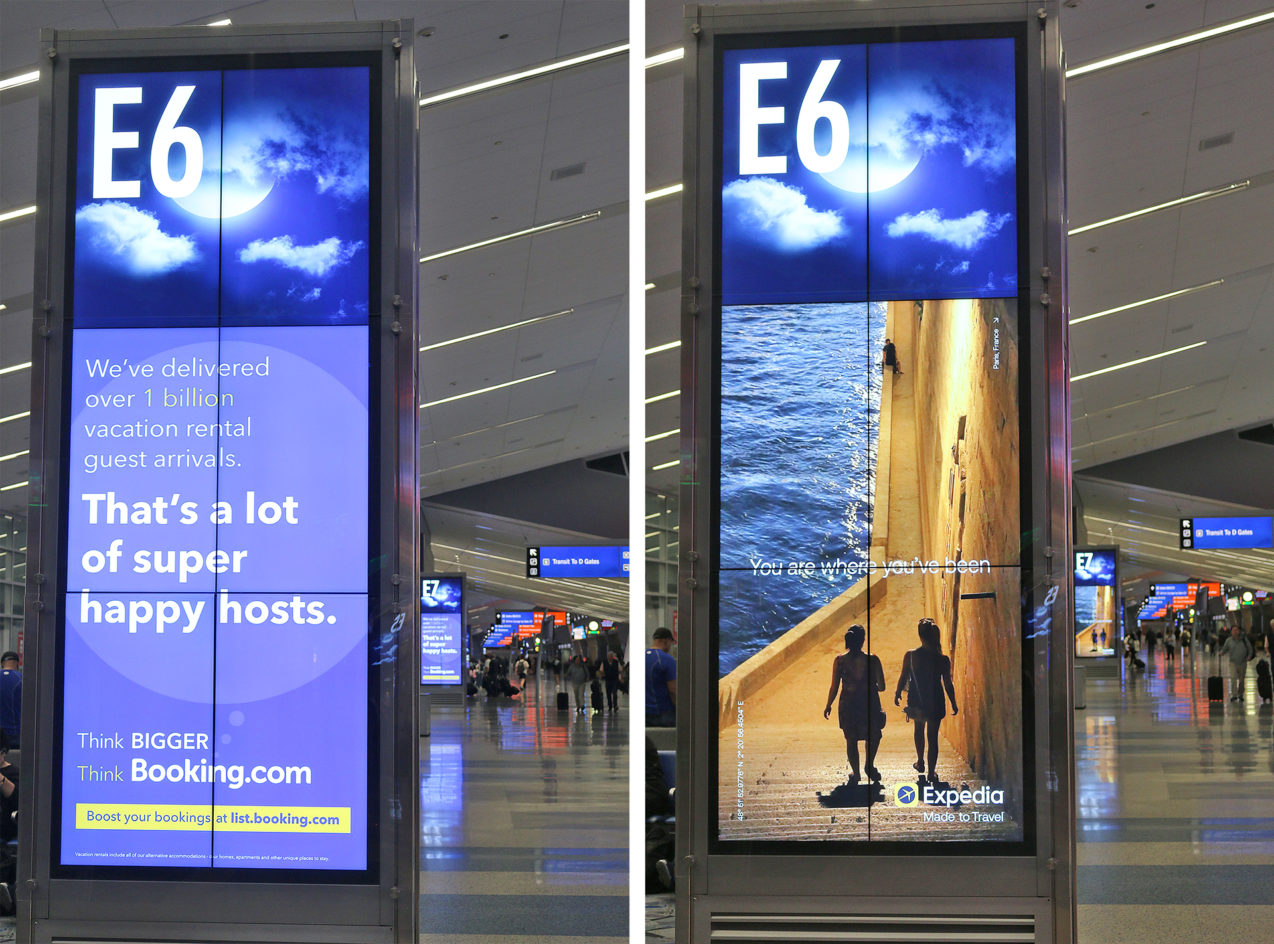 Booking.com Floods Las Vegas With Advertisements During Expedia ...