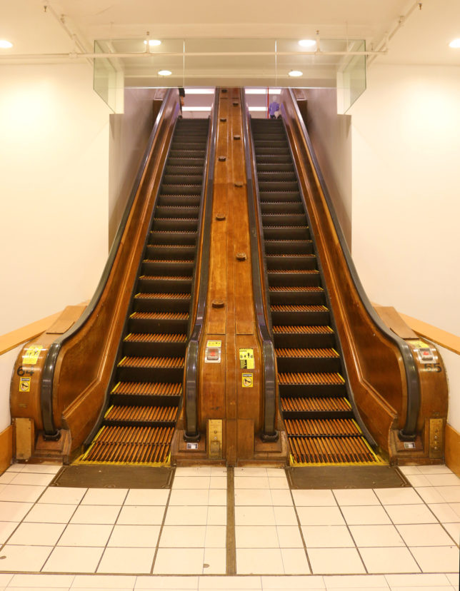 Wooden Escalators: A Miracle on 34th Street - The Gate