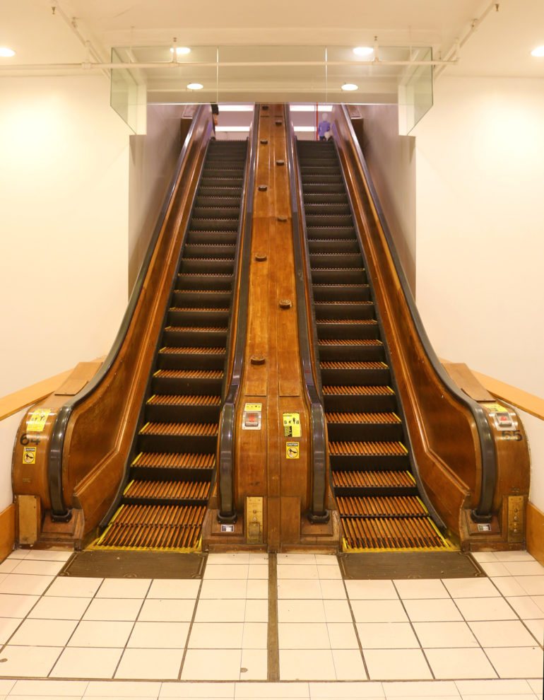 Wooden Escalators: A Miracle on 34th Street - The Gate
