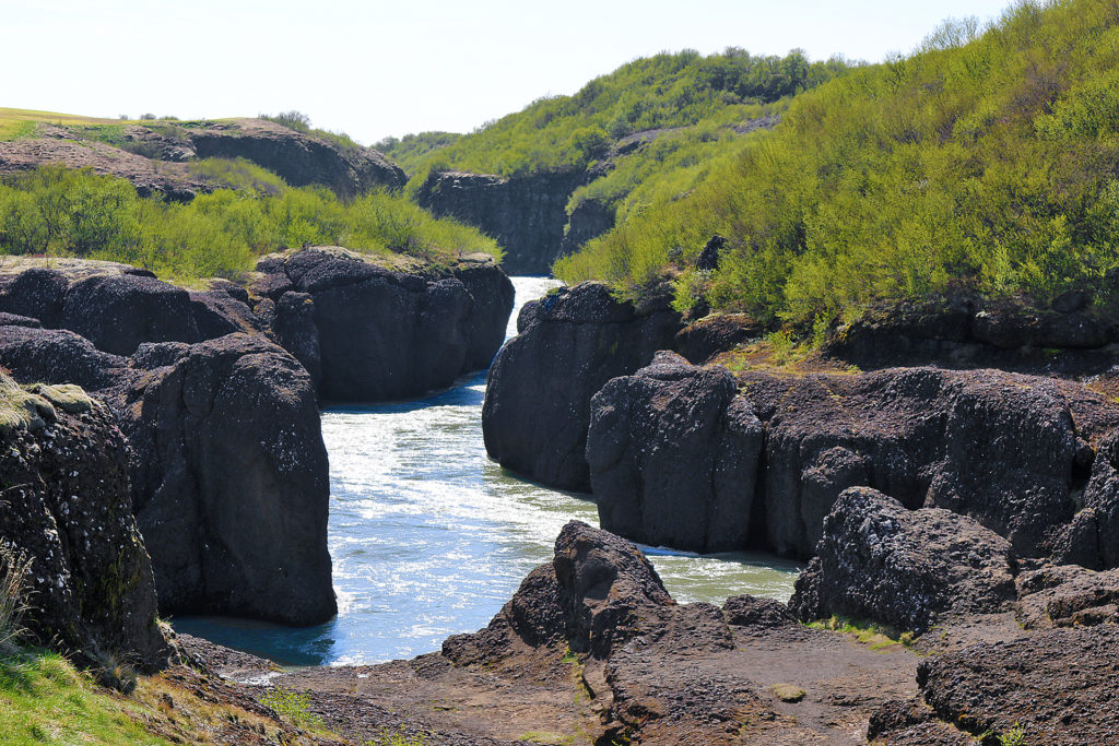 Brúarhlöð Canyon in Iceland - The Gate