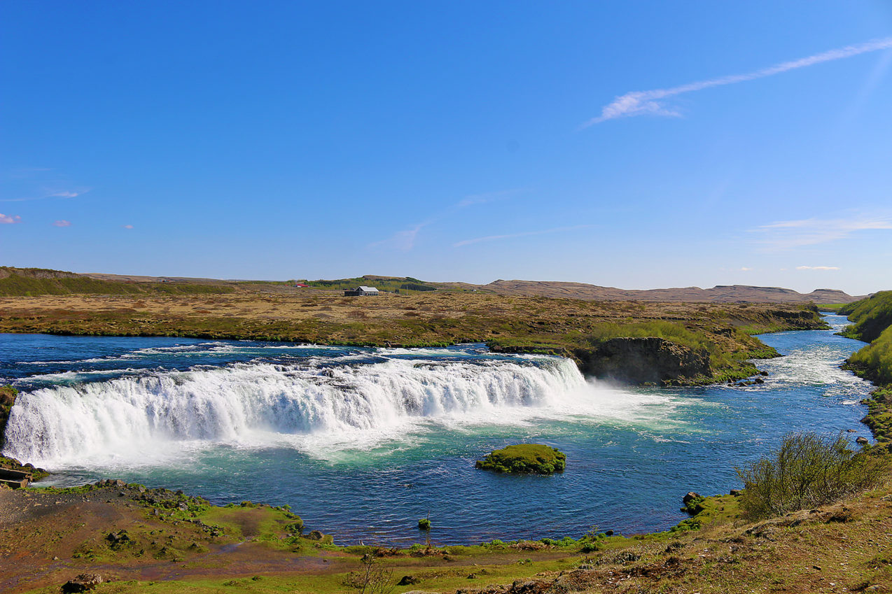 Vatnsleysufoss or Faxi Waterfall in Iceland - The Gate