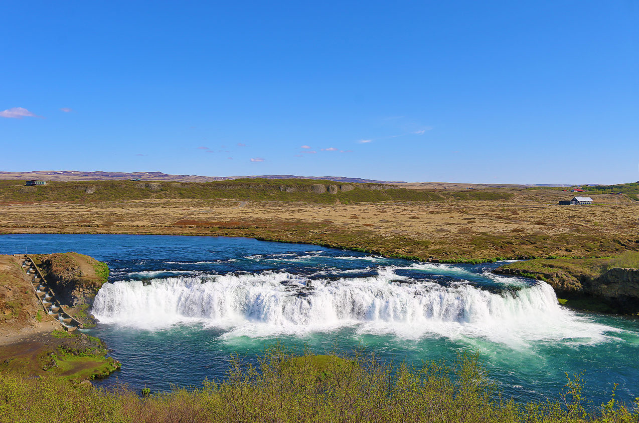 Vatnsleysufoss or Faxi Waterfall in Iceland - The Gate