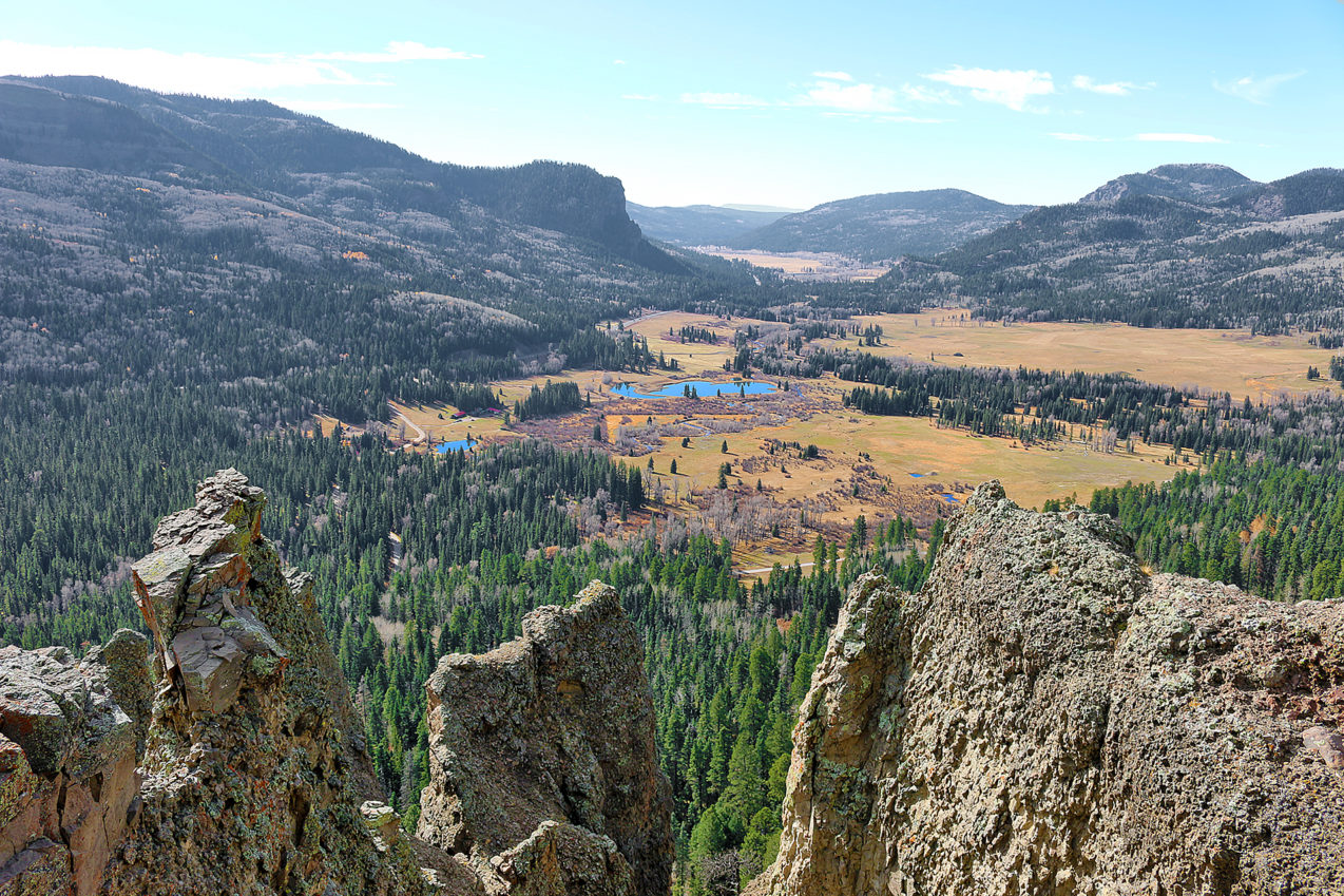 The Great Continental Divide at Wolf Creek Pass in Colorado - The Gate