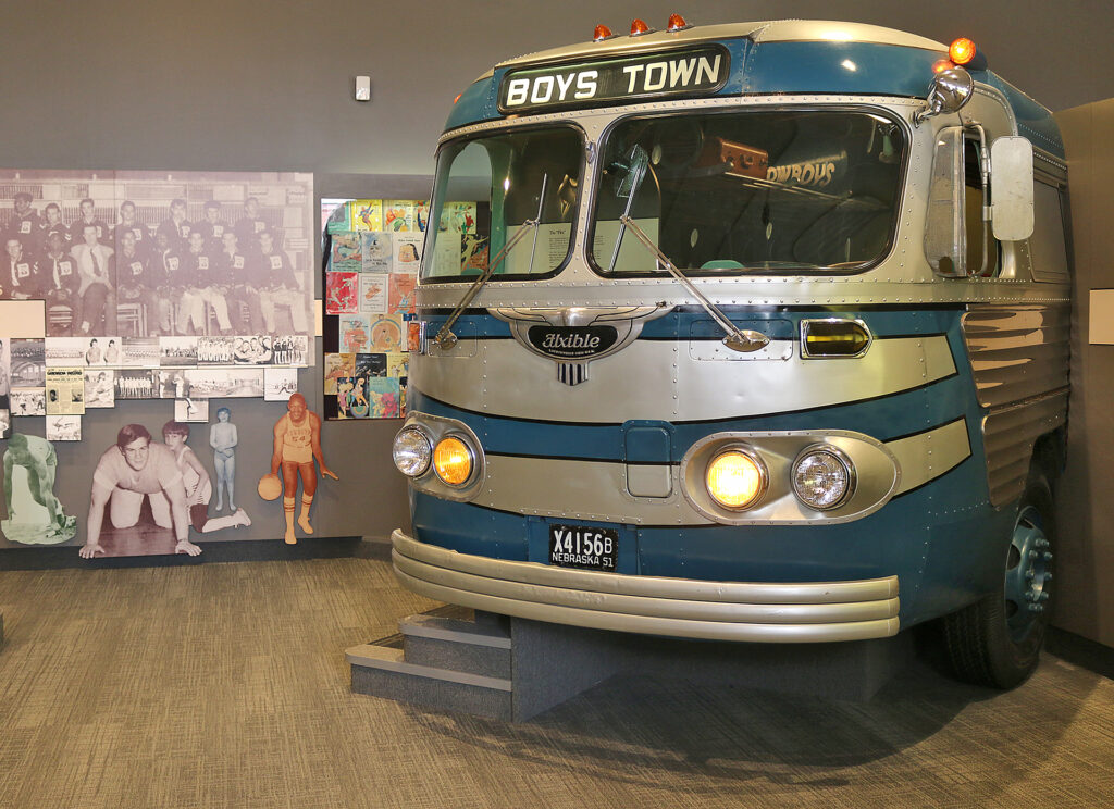 Hall of History at Boys Town in Nebraska - The Gate