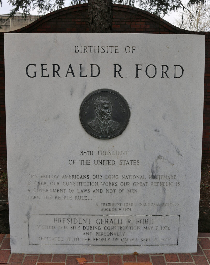 Gerald R. Ford Birthsite and Gardens in Omaha - The Gate
