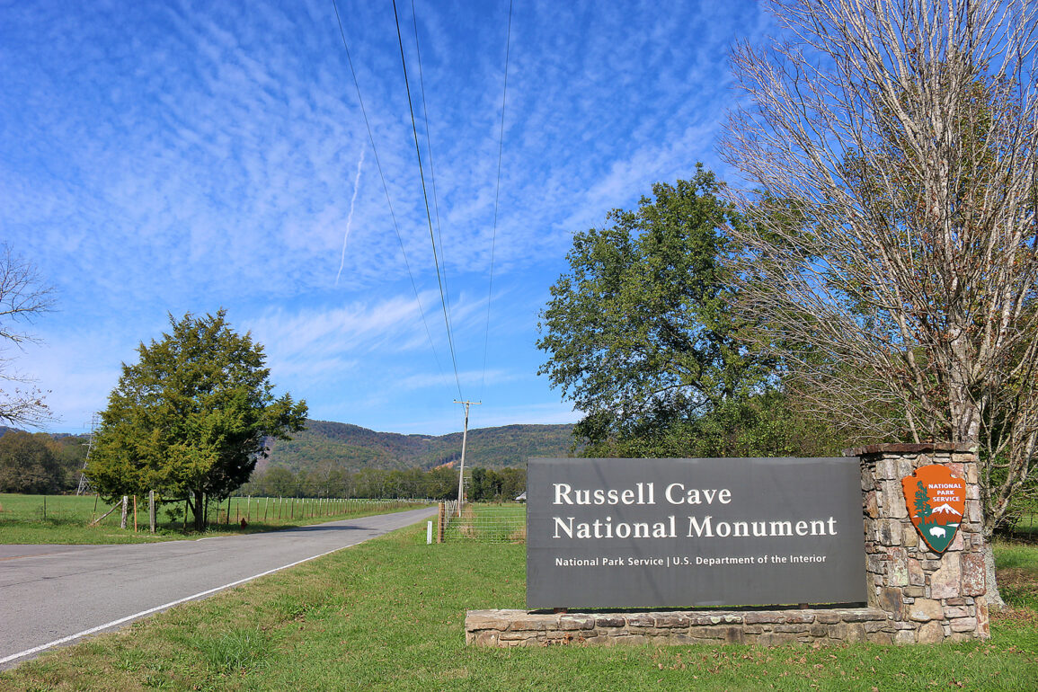 Russell Cave National Monument in Alabama - The Gate