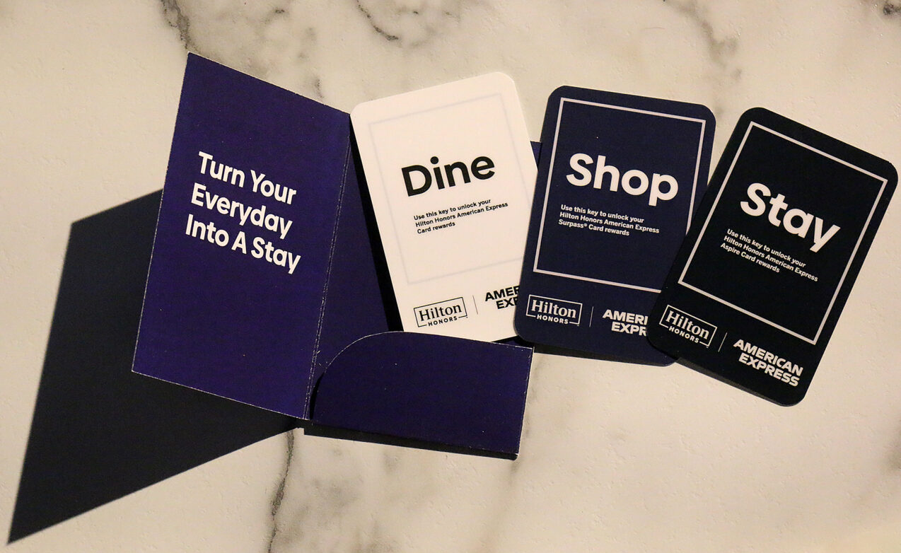 Suitcase To Your Next Stay: Hilton Honors and American Express Media ...