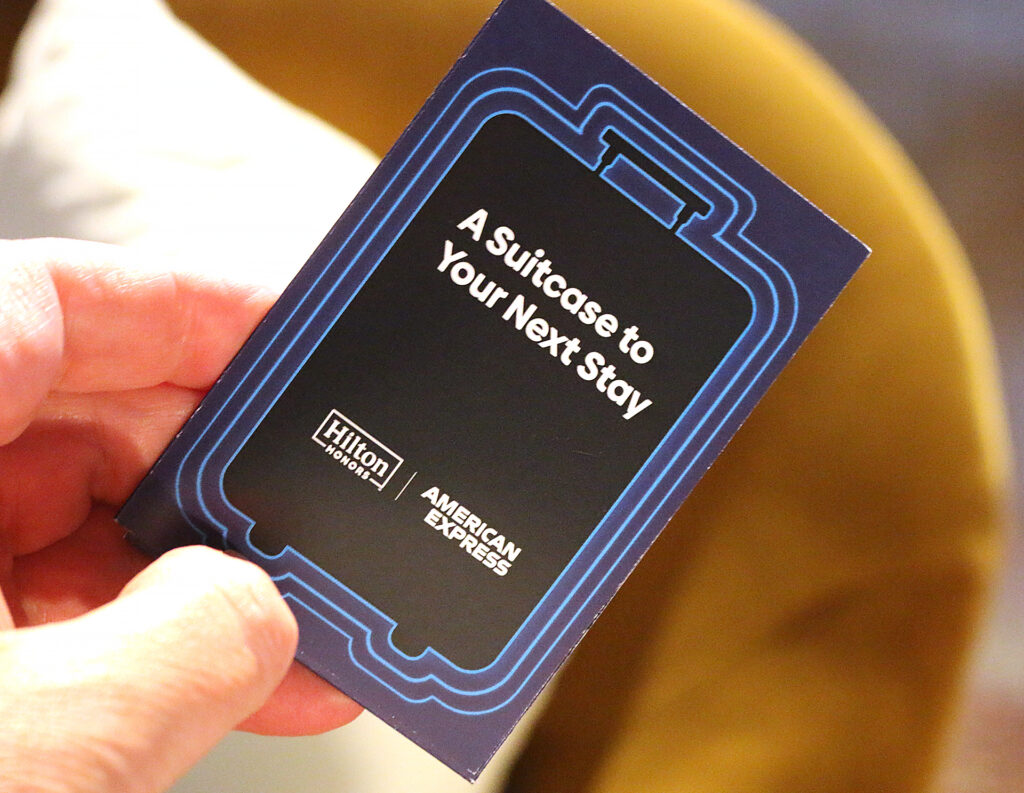 Suitcase To Your Next Stay: Hilton Honors and American Express Media ...