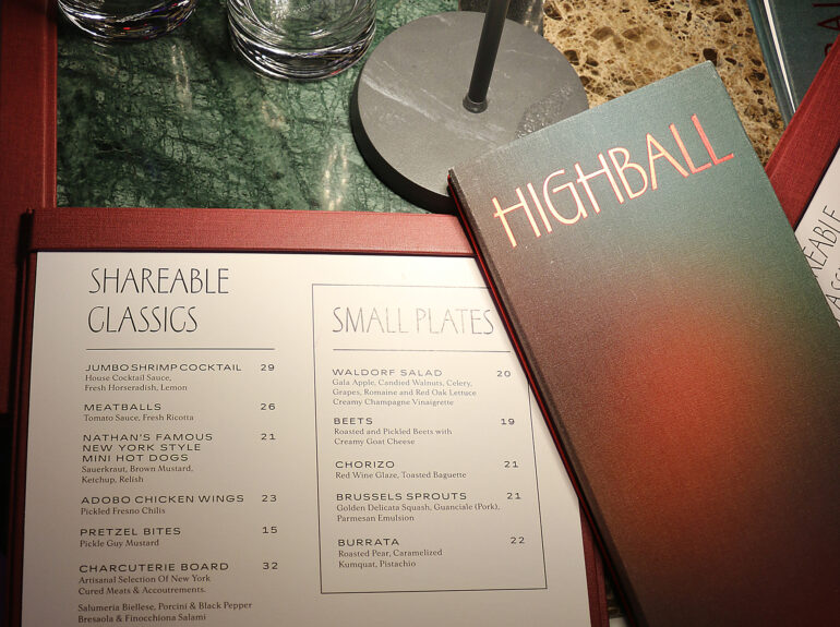 Highball in New York. Restaurant Review. - The Gate