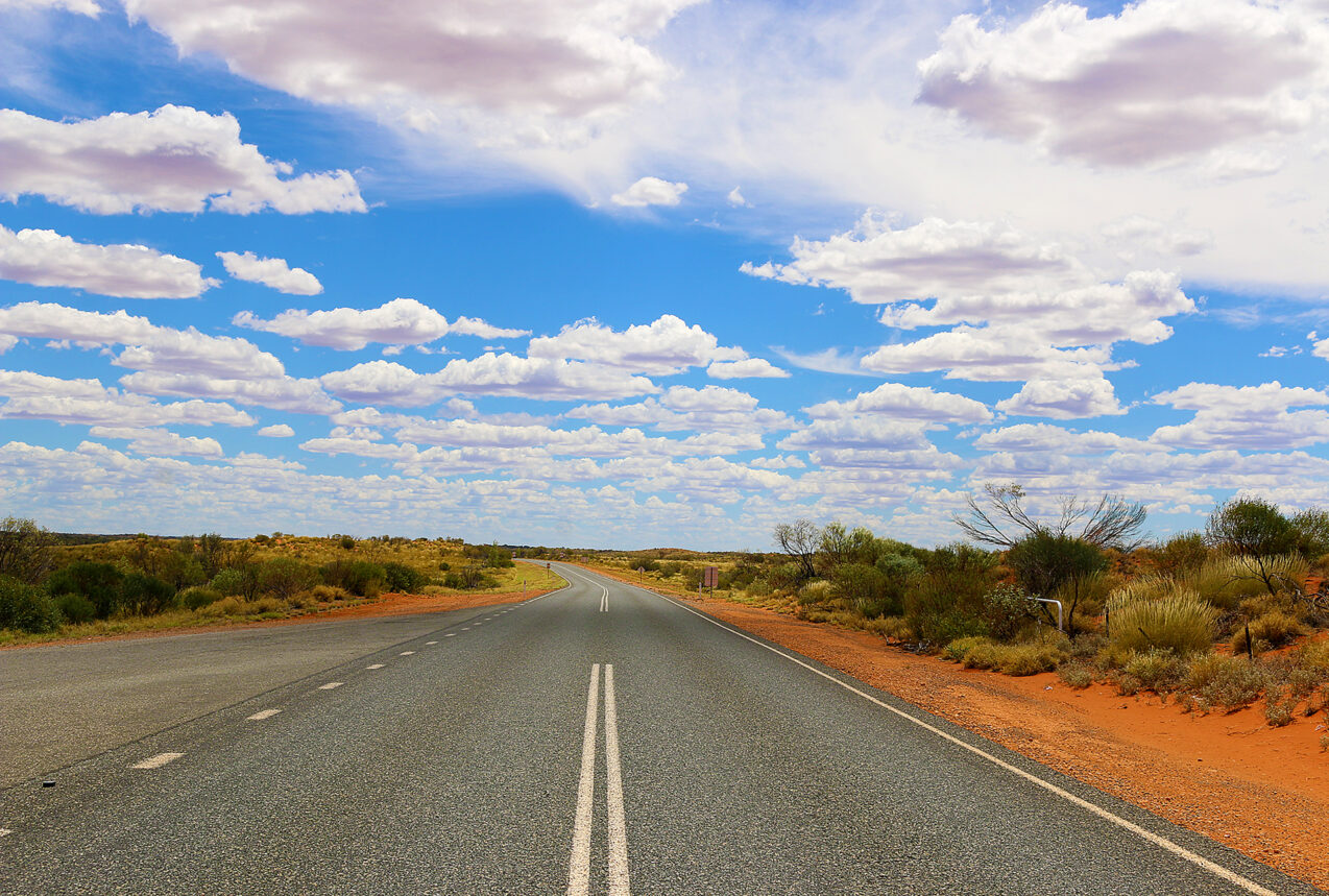 Lasseter Highway in Australia. Sunday Morning Photograph. - The Gate