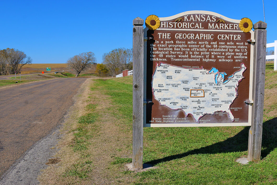 Geographic Centers of Each State in the United States - The Gate
