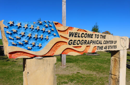 Visiting the Geographical Center of the 48 Contiguous United States ...