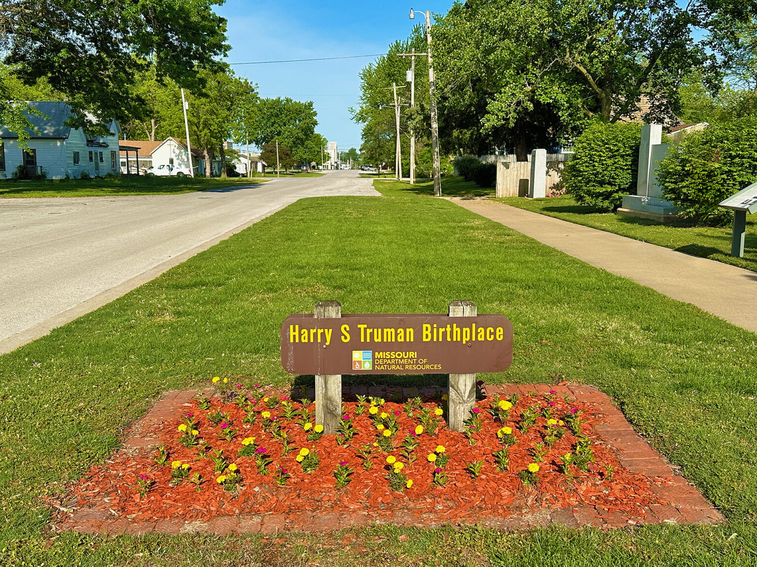 Harry S. Truman Birthplace State Historic Site in Missouri - The Gate