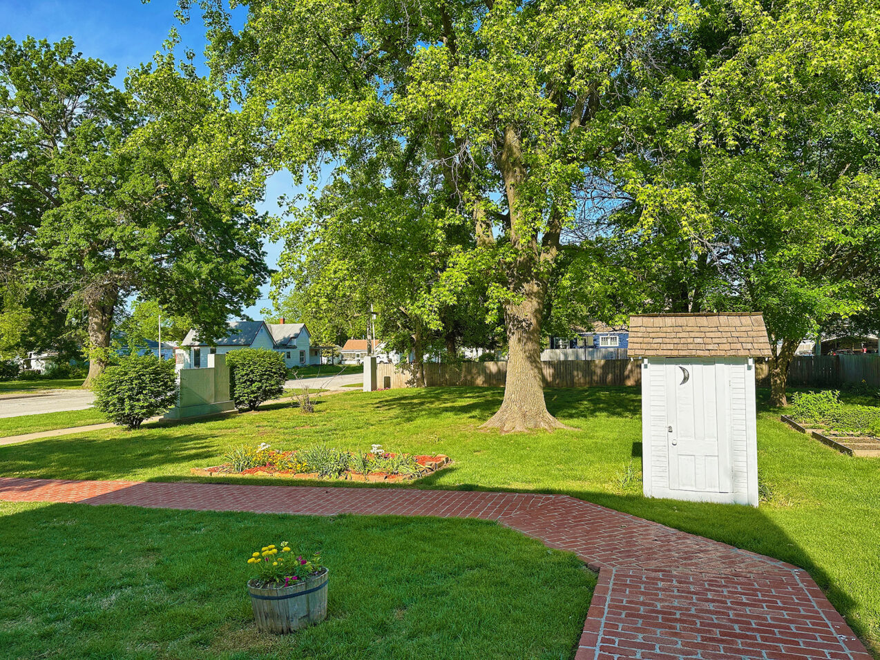 Harry S. Truman Birthplace State Historic Site in Missouri - The Gate